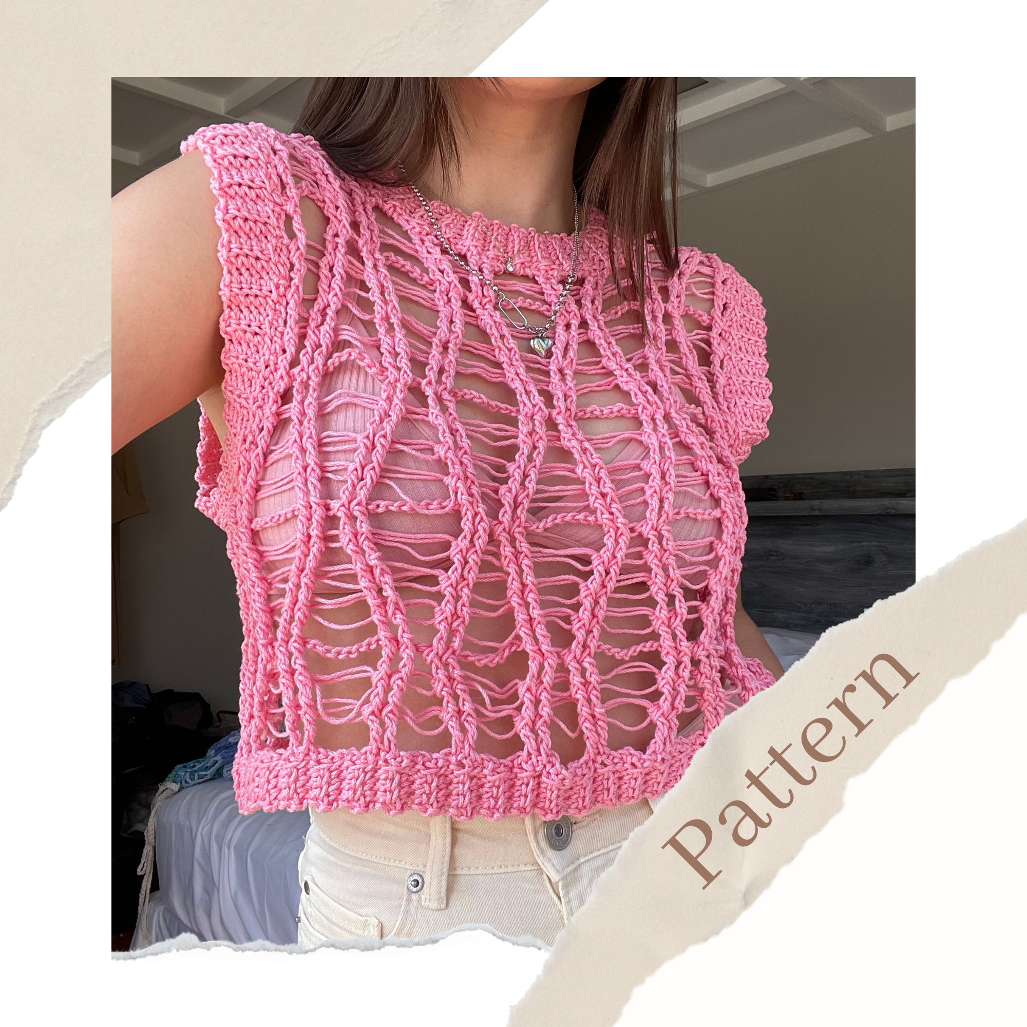 Wisteria Vest | Crochet Pattern | PDF – Crochetreat
